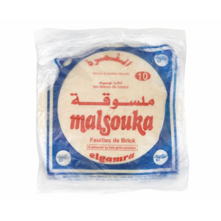 Feuilles de brick tunisienne Malsouka 15pcs - Smyrliadis