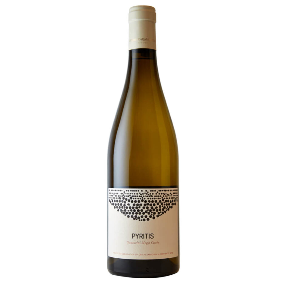 Pyritis Santorini PDO (100% Assyrtiko) Karamolegos blanc 2018 - Smyrliadis